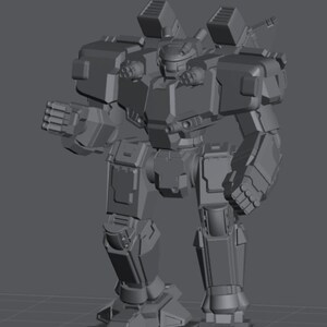 Phoenix Hawk IIC, Alternate Battletech Mechwarrior Miniature WITH BASE ...