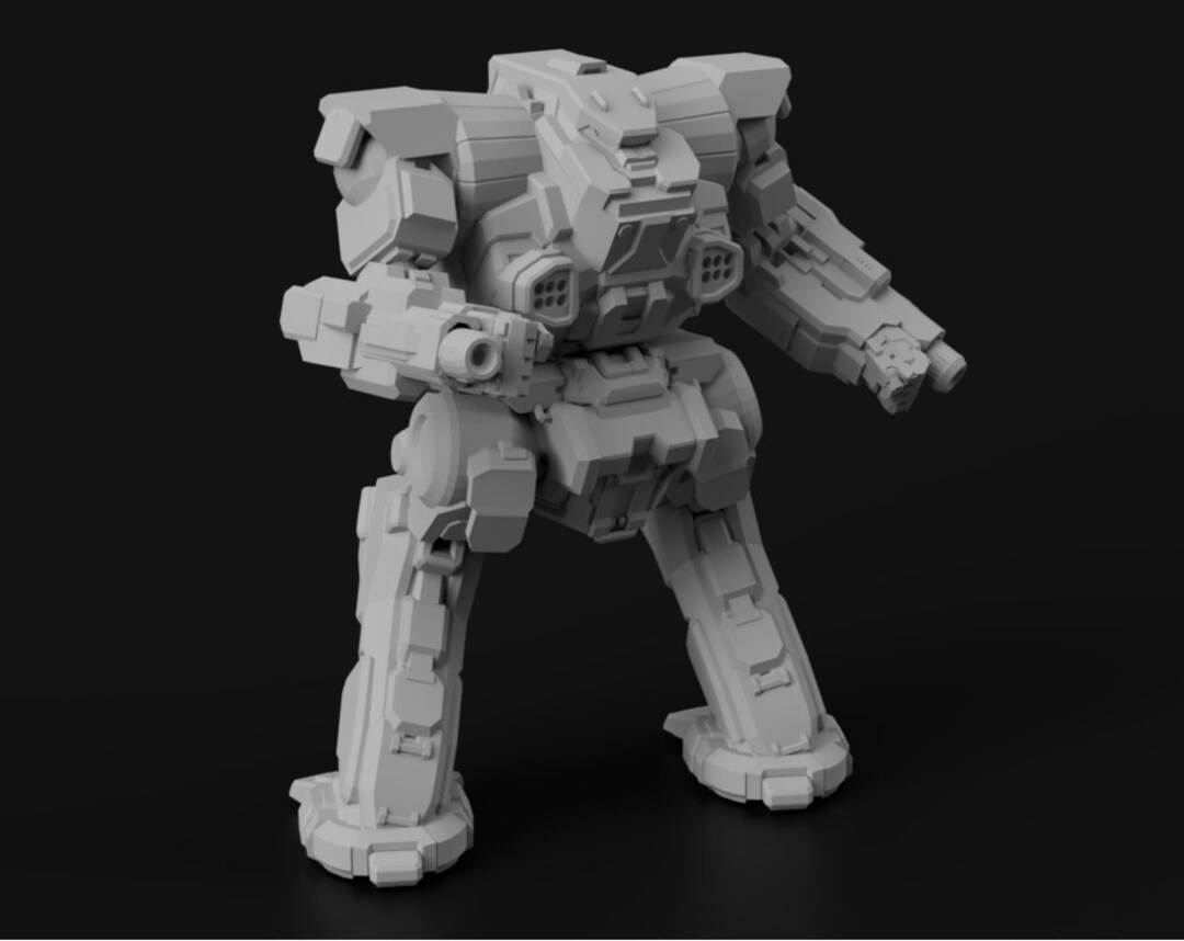 Thug THG-11EB, Alternate Battletech Mechwarrior Miniature WITH BASE - Etsy