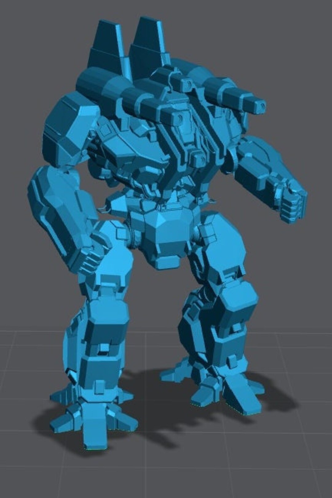 Anvil Anv-3m Alternate Battletech Mechwarrior Miniature WITH - Etsy