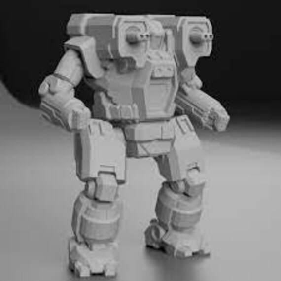Hunchback IIC Alternate Battletech Mechwarrior Miniature WITH - Etsy