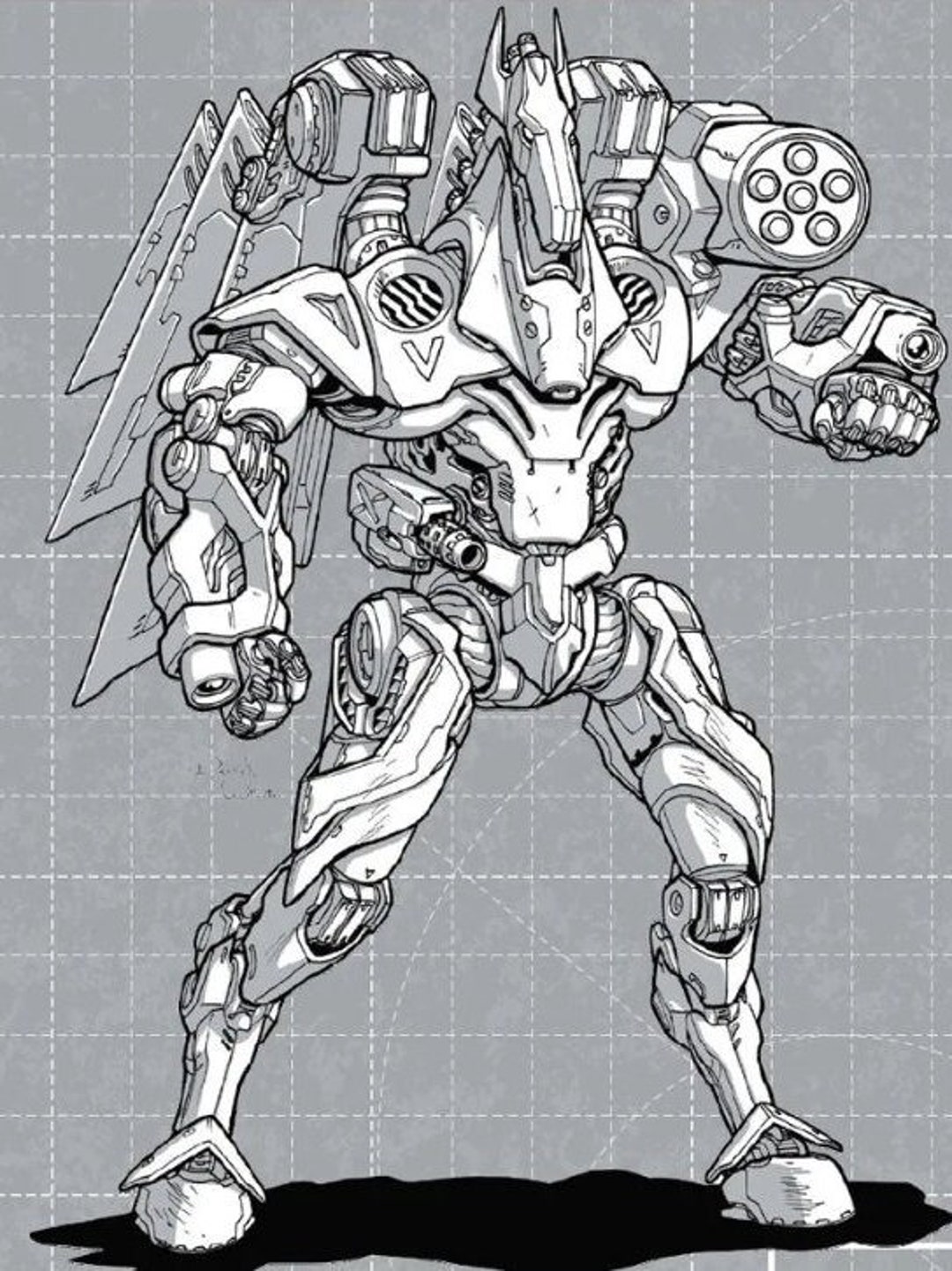 Protomech Svartalfa, Alternate Battletech Mechwarrior 5 Miniatures WITH ...