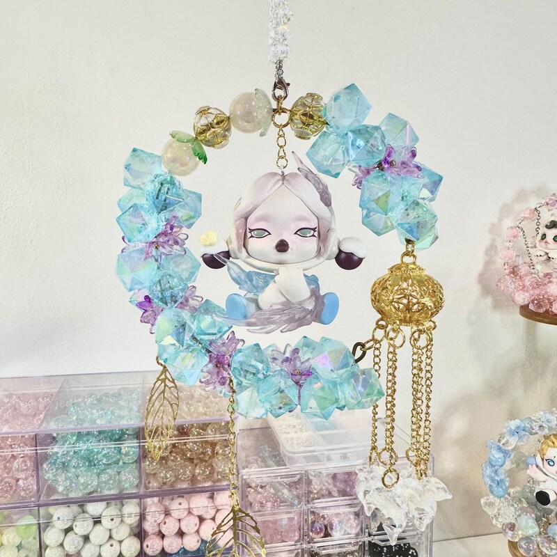 Skullpanda Keychain - Etsy