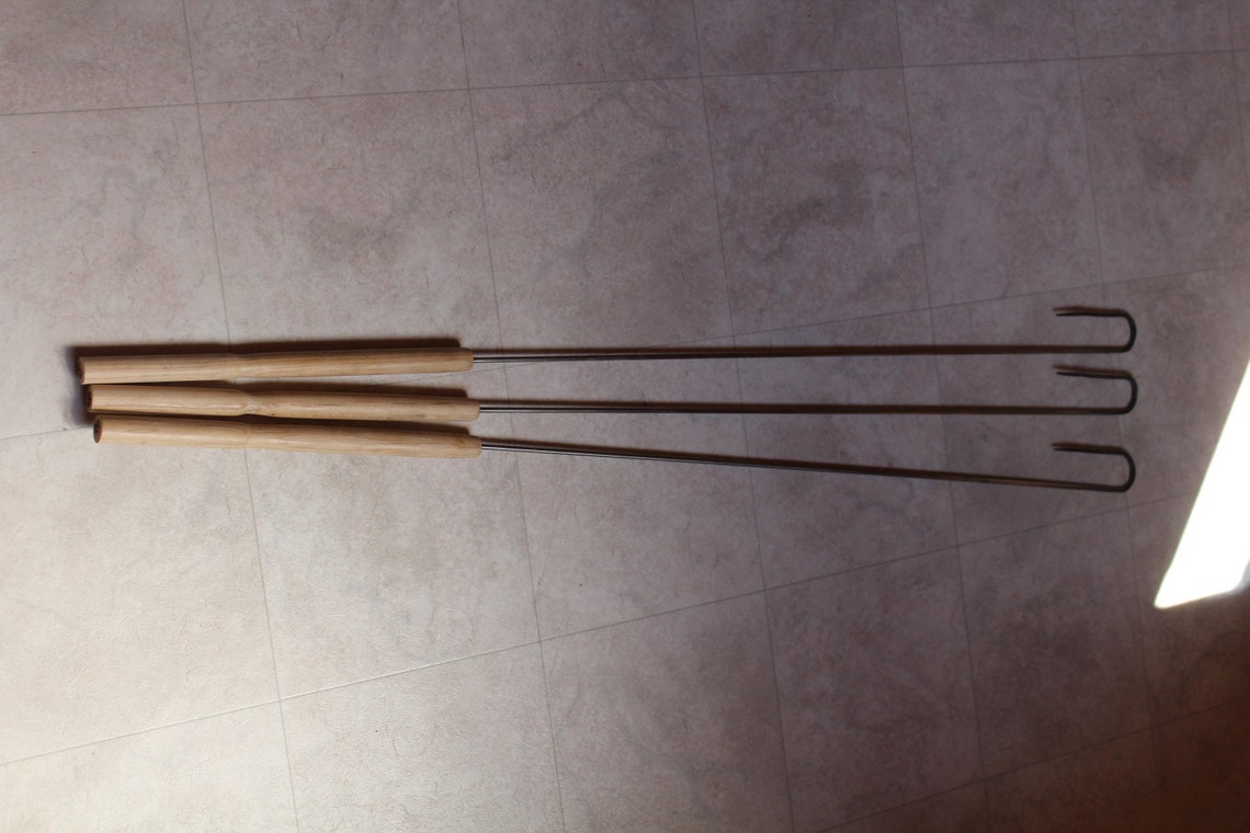 Campfire Cooking Stick, Stainless Steel - Etsy