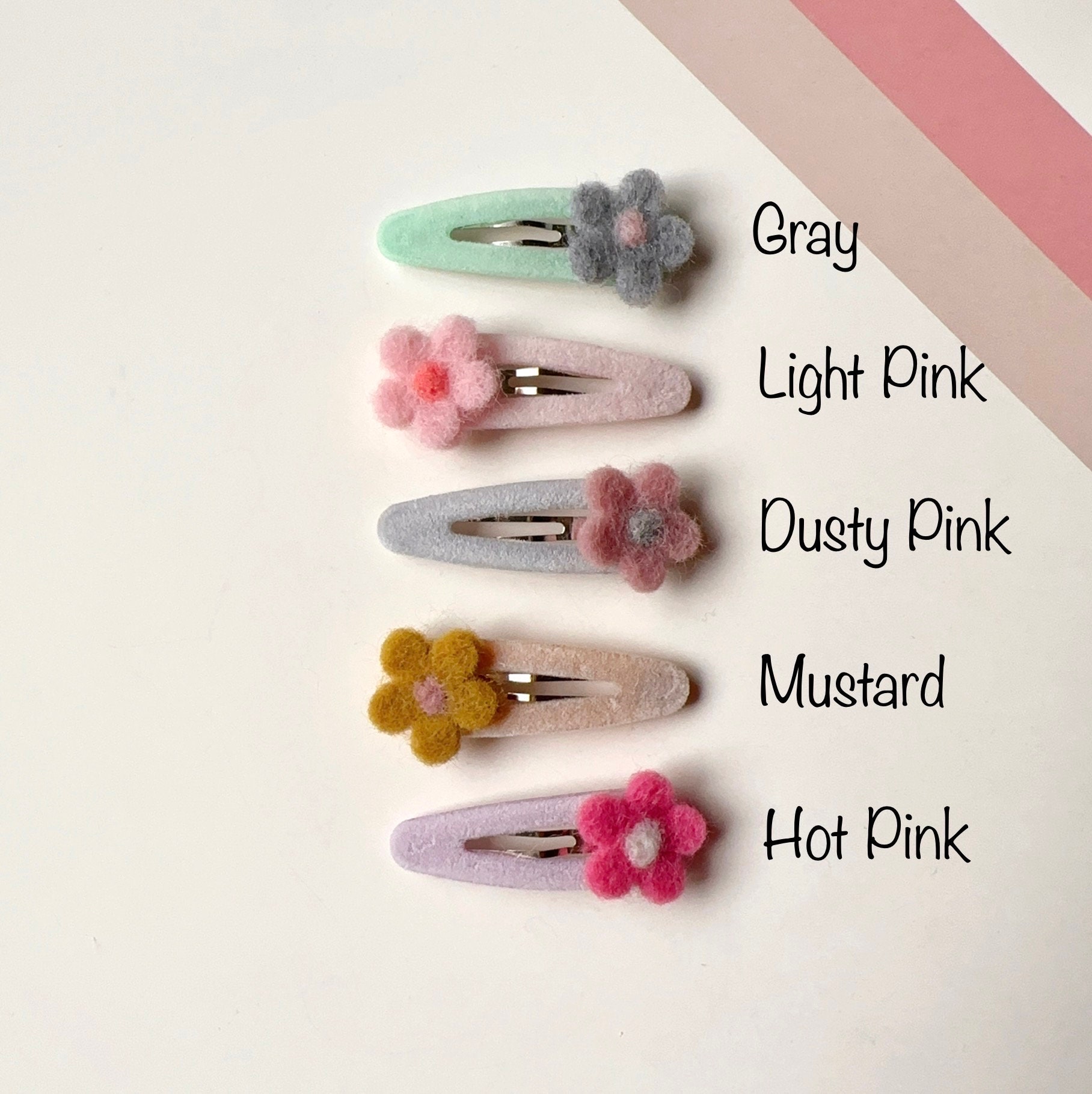 No Slip Hair Clip Toddler Snap Clips Toddler Hair Clips Girl Hair Clips Girl Snap Clips Snap Clip Clip Barrette Adult Hair Clip Etsy UK