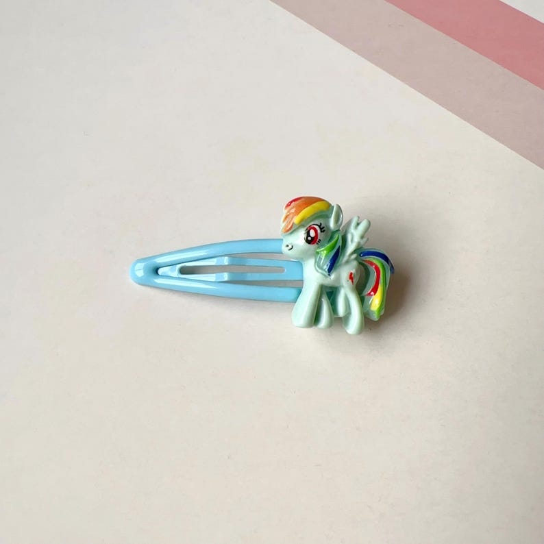My Little Pony Hair Clips, Toddler Snap Clips, Toddler Hair Clips, Girl ...