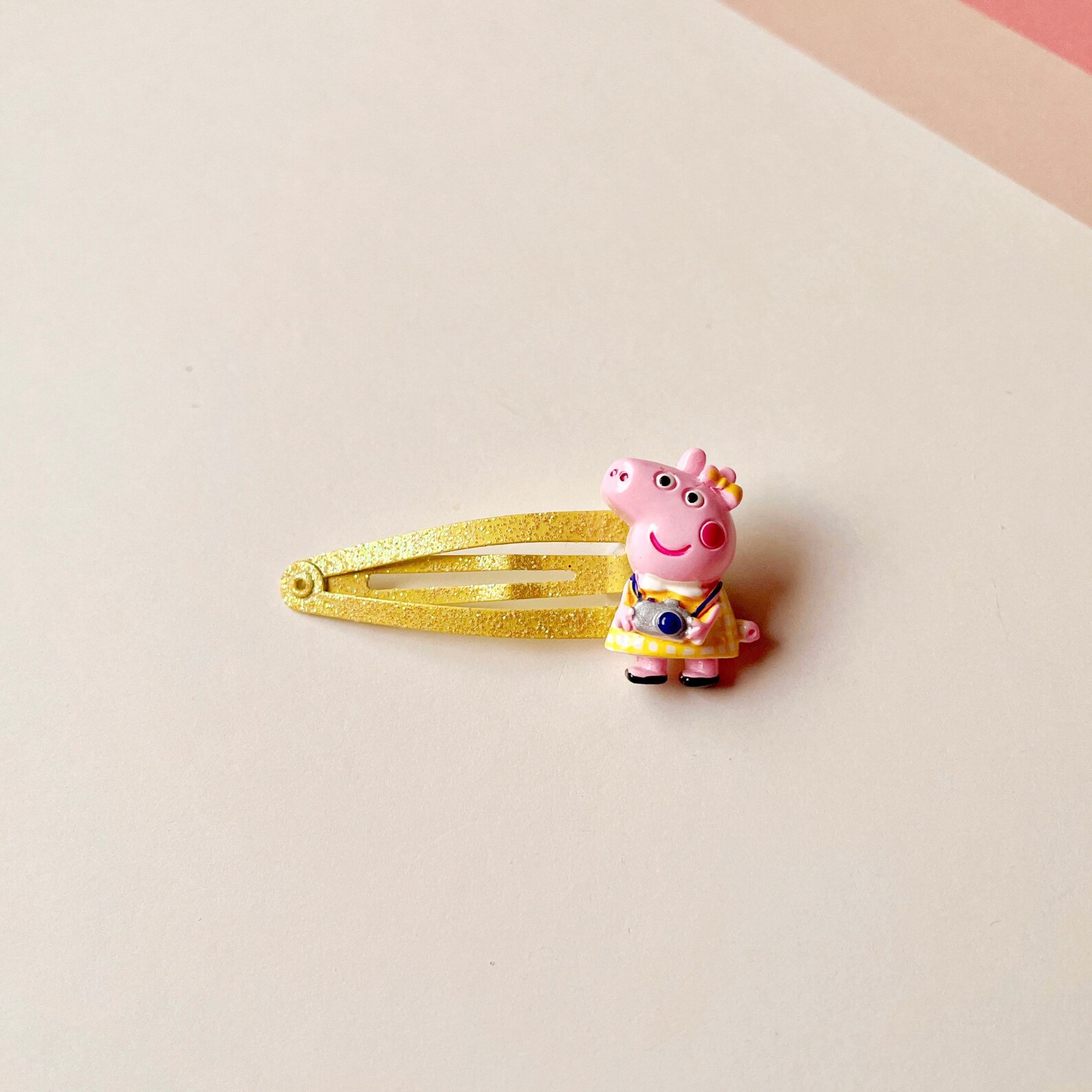 Peppa Pig Hair Clips Baby Hair Clips Baby Hair Bows Toddler - Etsy