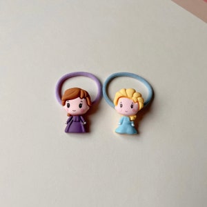 Elsa Hair Ties, Princess Hair Ties, Stocking Stuffers, Toddler Hair ...