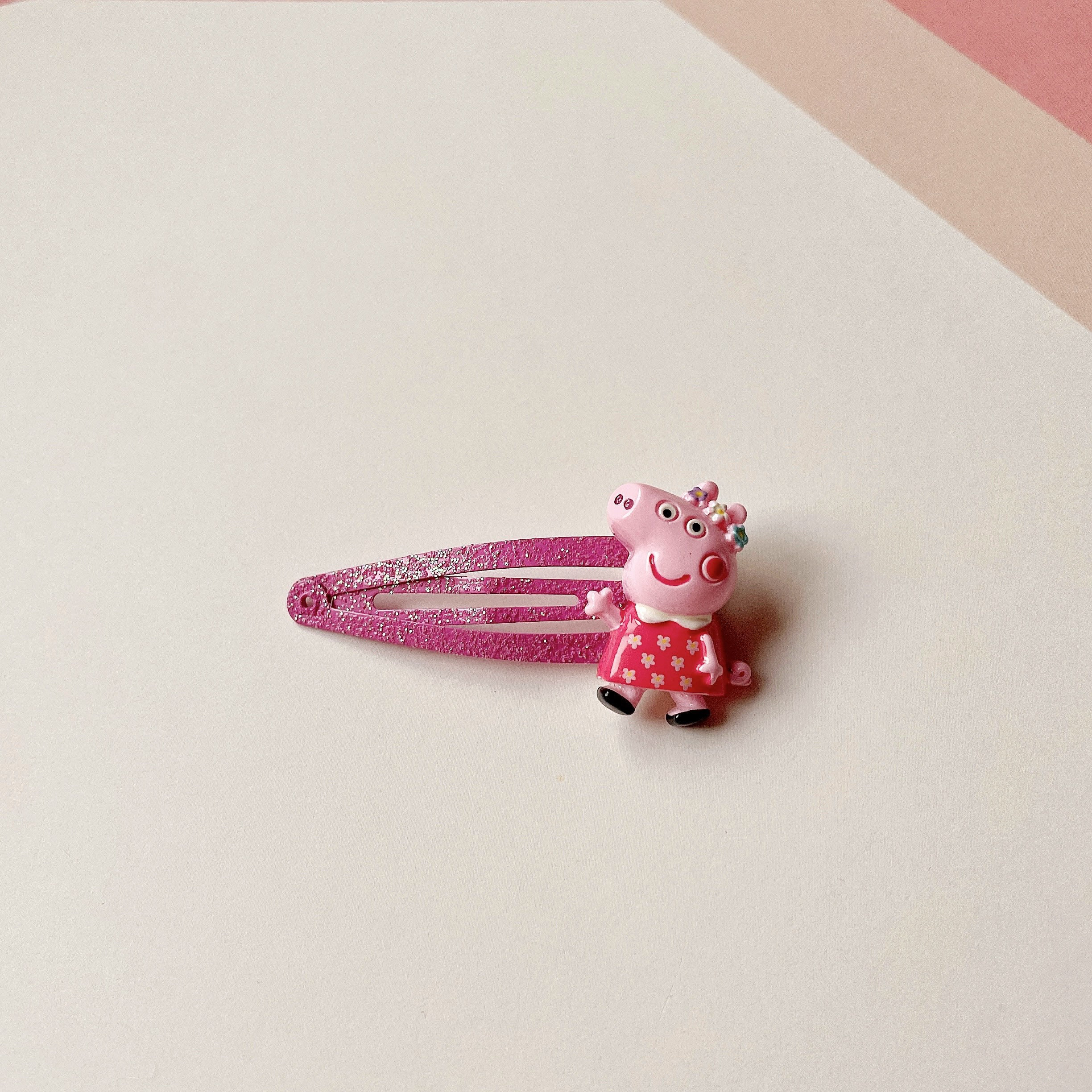 Peppa Pig Hair Clips, Baby Hair Clips, Baby Hair Bows, Toddler Hair ...