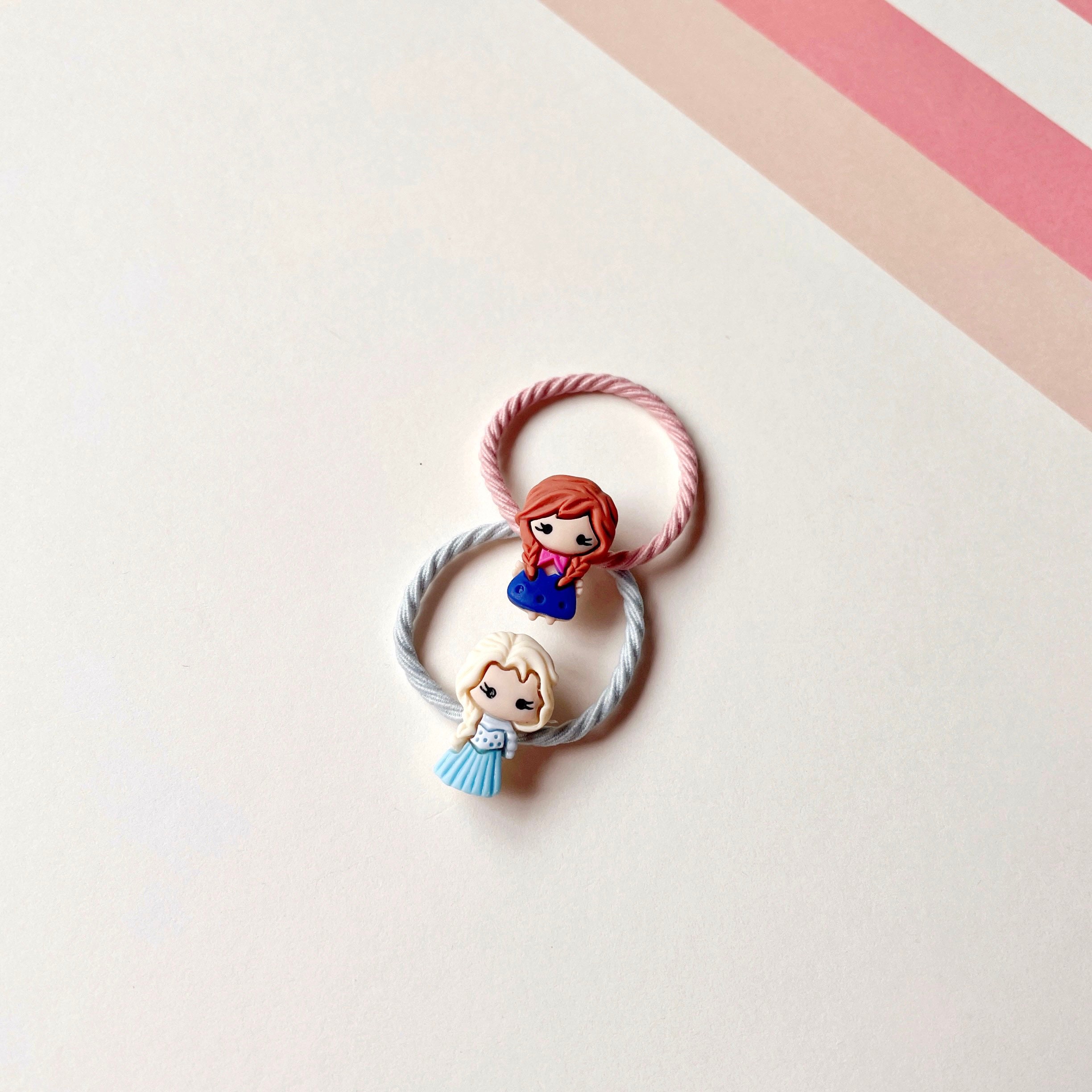 Elsa Hair Ties Princess Hair Ties Stocking Stuffers Toddler - Etsy