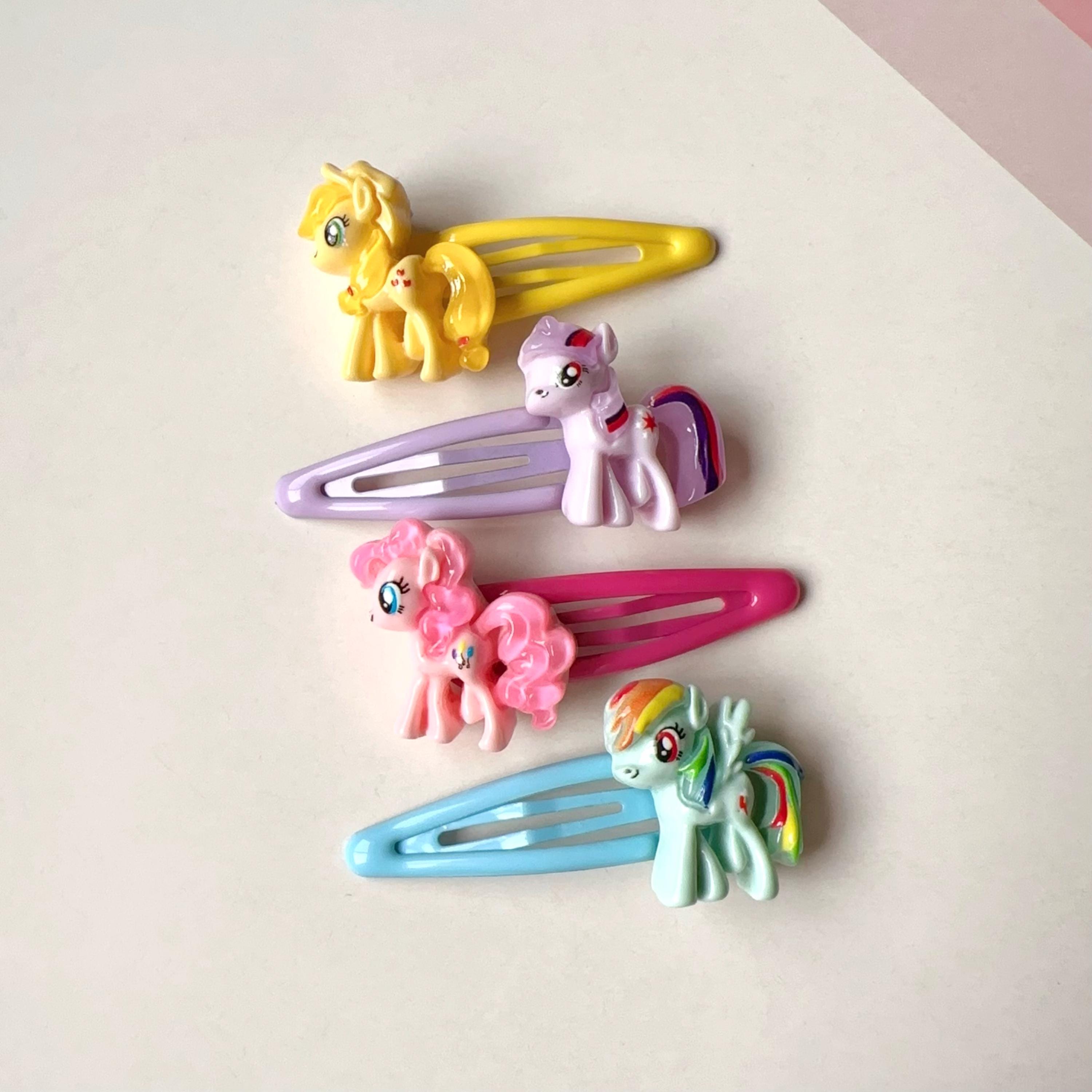 My Little Pony Hair Clips, Toddler Snap Clips, Toddler Hair Clips, Girl ...