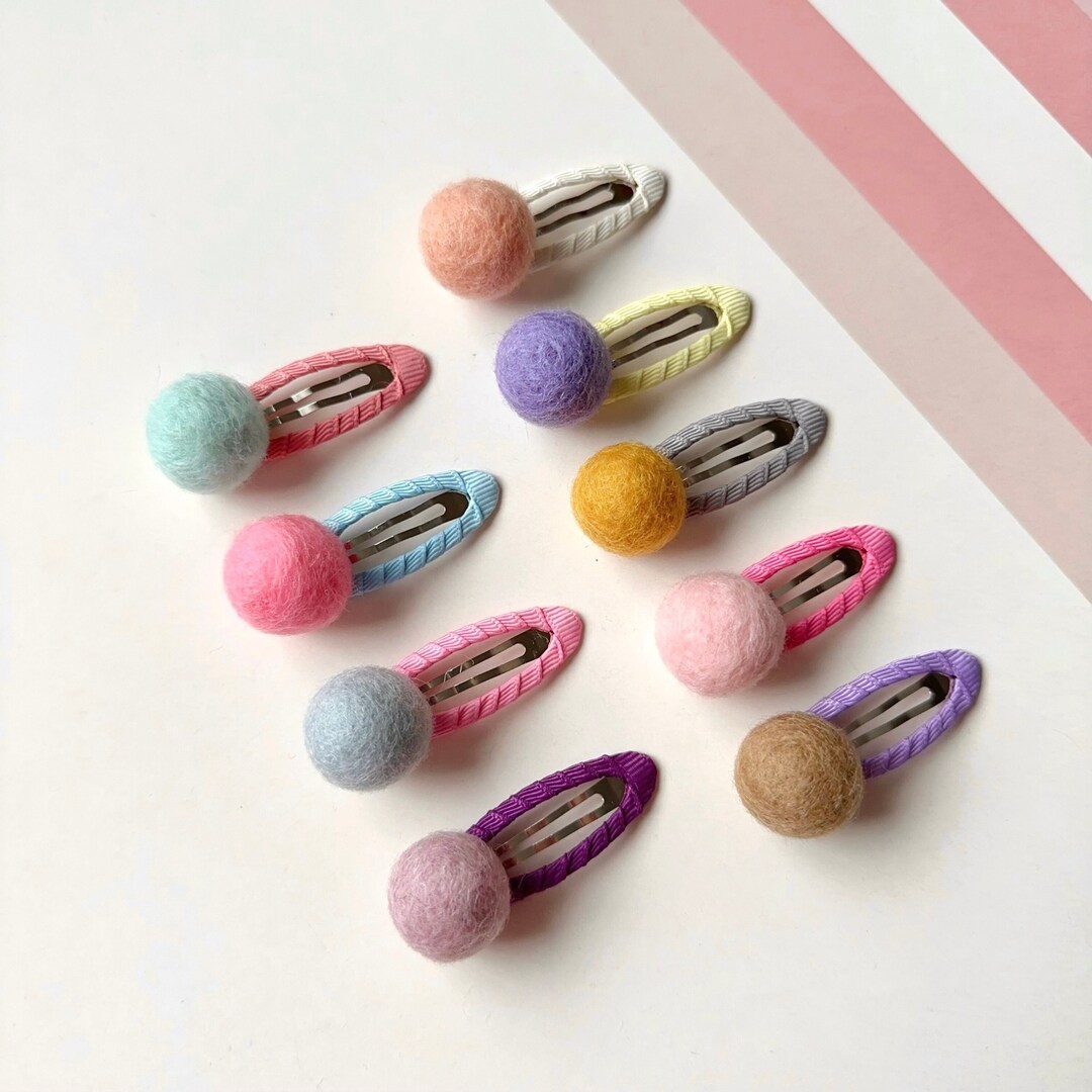 Baby Hair Clips, Baby Snap Clips, No Slip Hair Clips, Toddler Hair ...