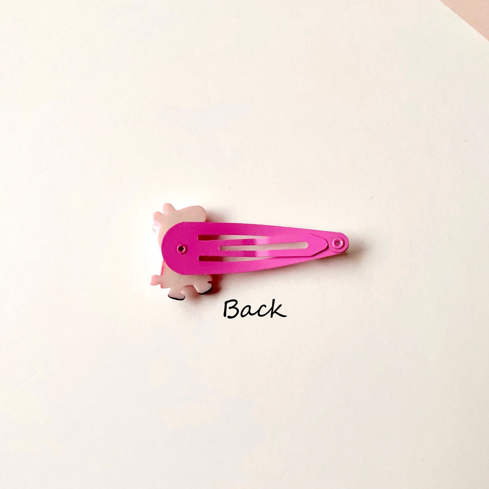 Peppa Pig Hair Clips Baby Hair Clips Baby Hair Bows Toddler - Etsy