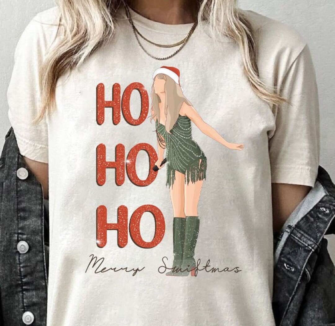 Ho Ho Ho Merry Swiftmas T-shirt Taylor Christmas Shirt - Etsy