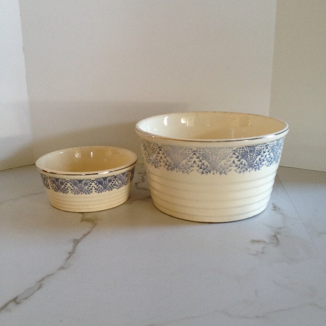 Universal Potteries Ovenproof 2 Nesting Pottery Ceramic - Etsy