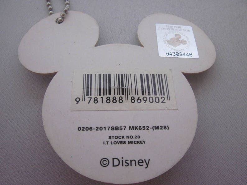 Vintage Authentic Micky Mouse Button Pin, Disney, White and Red ...