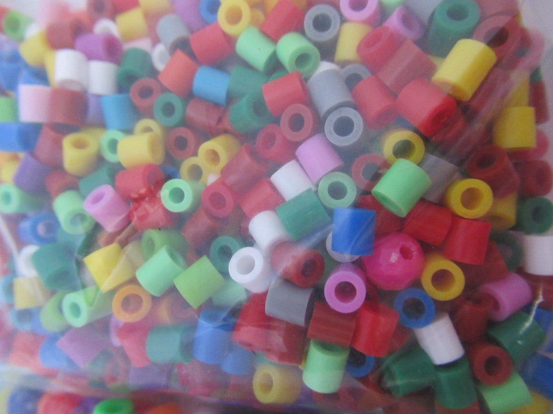 Lot 4, Assorted Pony Bead Lot, Big Hole Beads, Children's Beads, Bead ...
