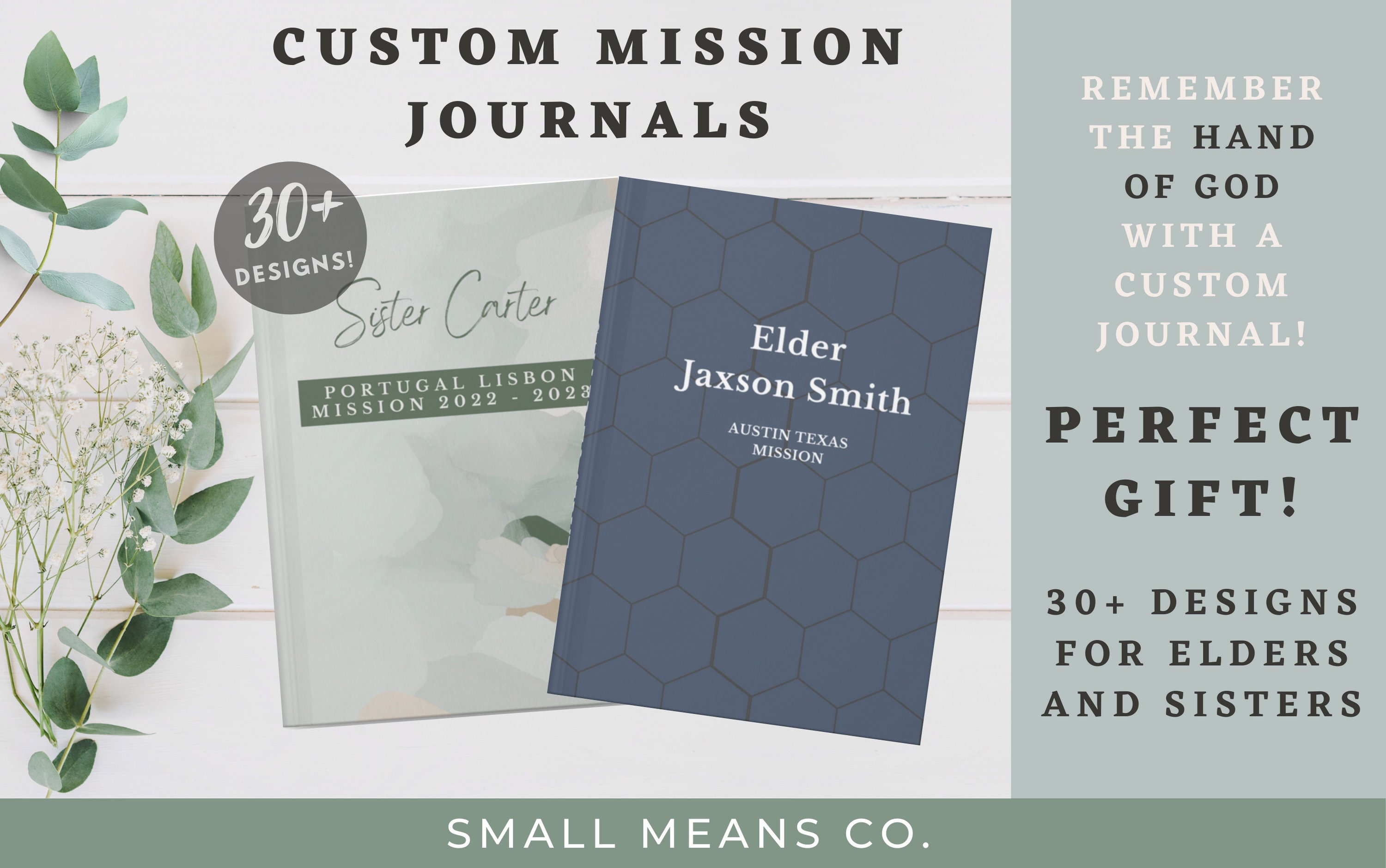 Personalized Sister Missionary Journal - Etsy