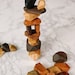 Wooden Stacking Rocks or Balancing Stones. Made From Assorted Hard ...