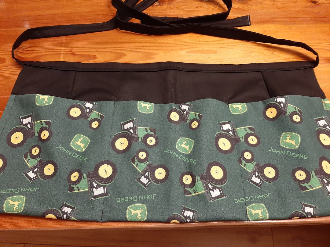 Waitress Apron 3 Pocket John Deere Tractors - Etsy