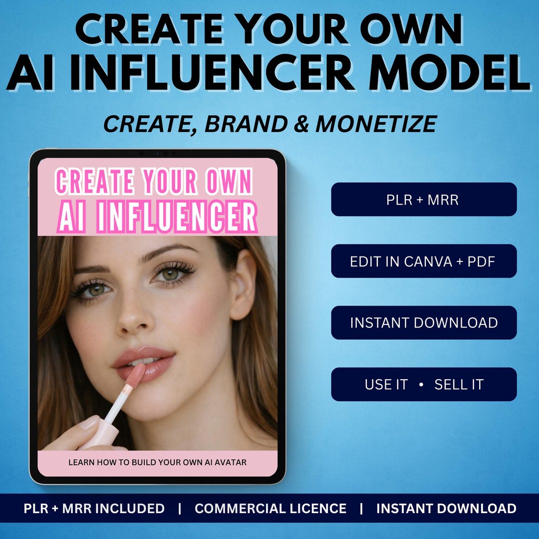 Create Your Own AI Influencer Model: Monetize Models With Chatgpt ...