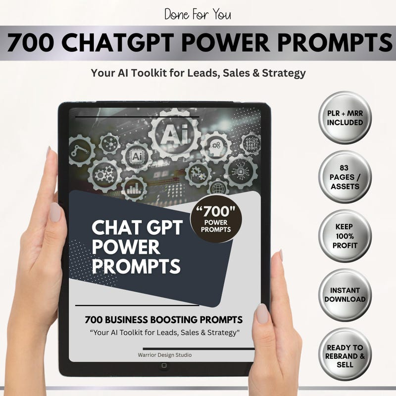 Chatgpt Prompts - Etsy