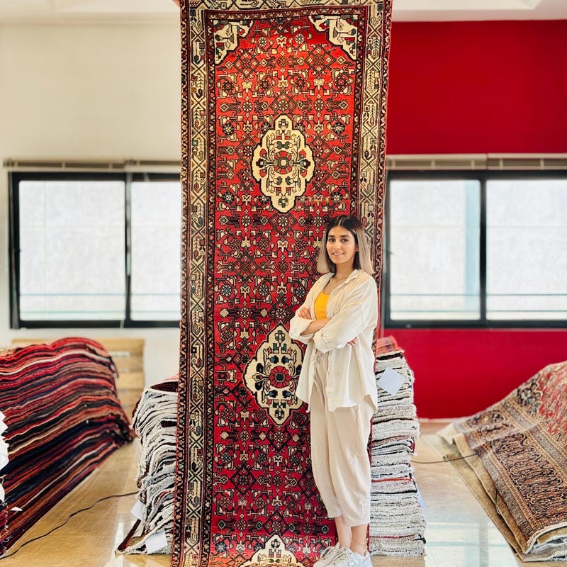 Antique Runner Rug 13ft - Etsy