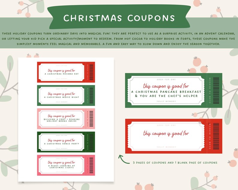 Kids Christmas Activities | Christmas Printable Bundle - Bakery ...