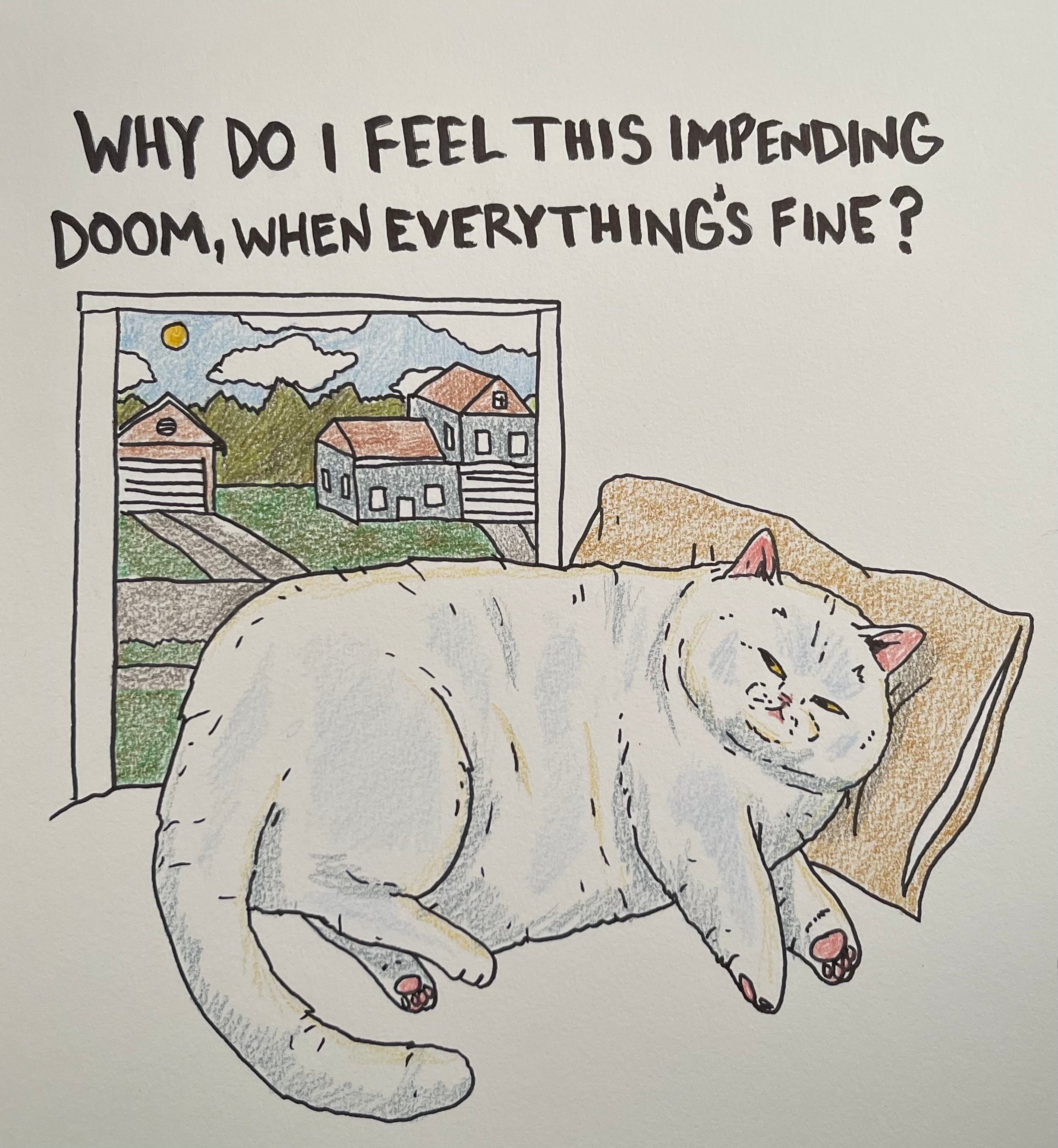 Impending Doom - PRINT - Etsy