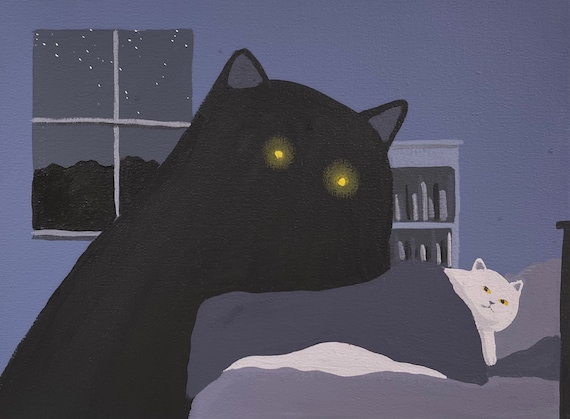 The Worst Part About My Sleep Paralysis Demon is the Heavy - Etsy