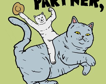 Howdy Partner Print - Etsy