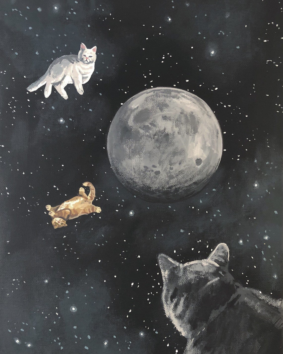 Tired of Earth #8 / 9"x12" PRINT - Etsy