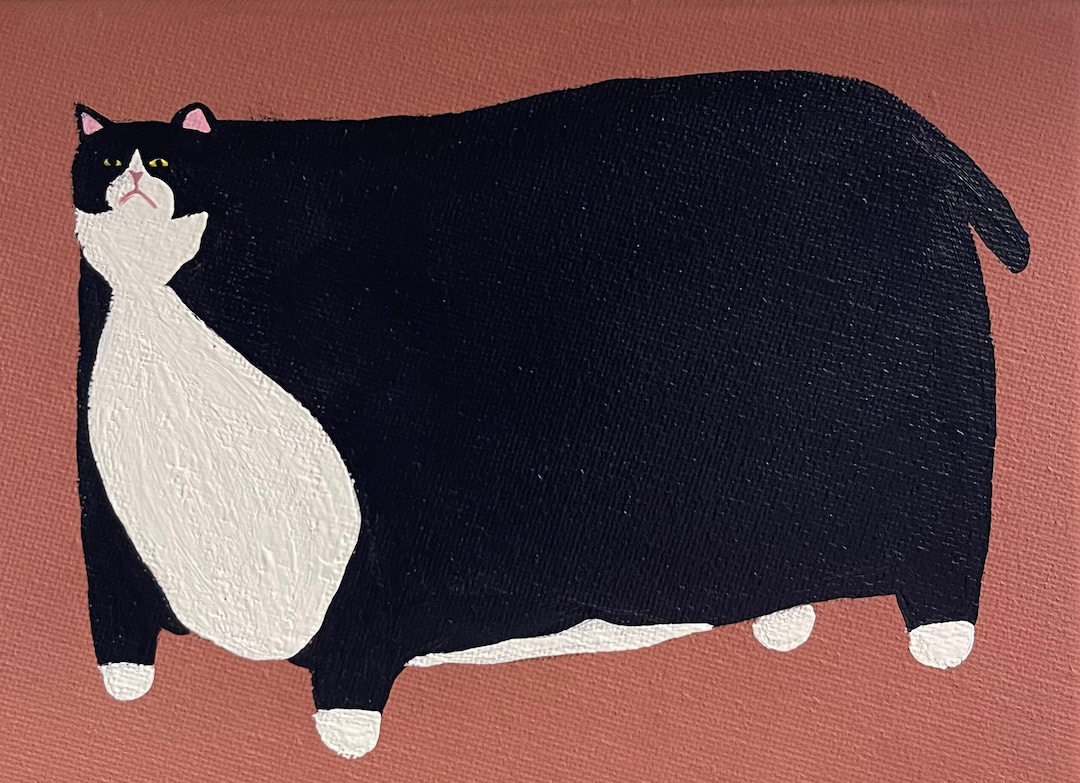 American Cat set of Four PRINTS - Etsy