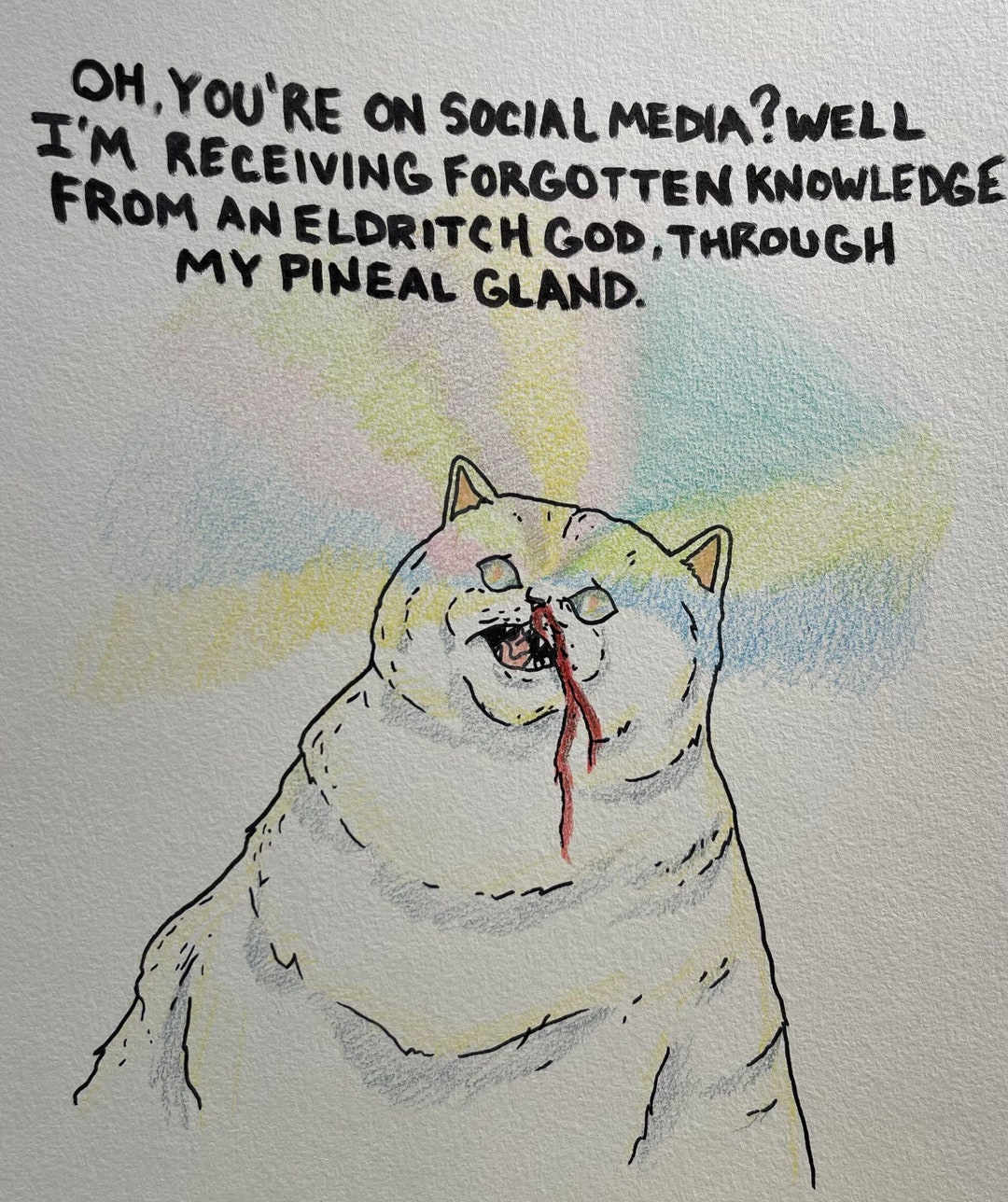 Eldritch God - PRINT - Etsy