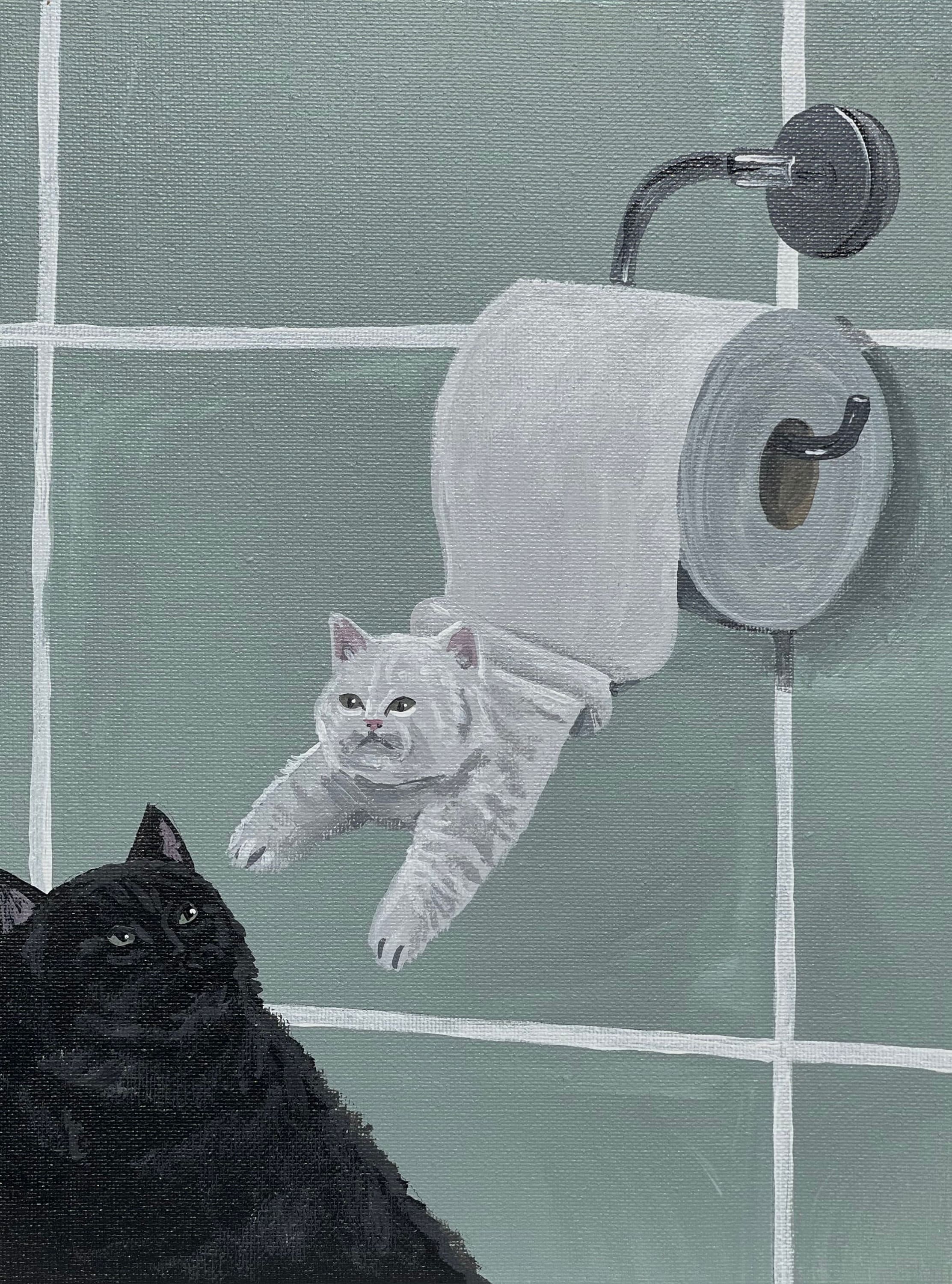 Hyperventilating Cat Meme