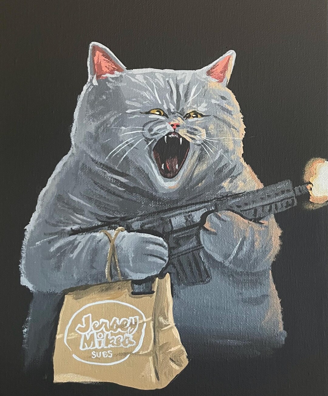 Oil and Vinegar on the Side Please, I Have Some Stuff to Do- 9"x12 ...