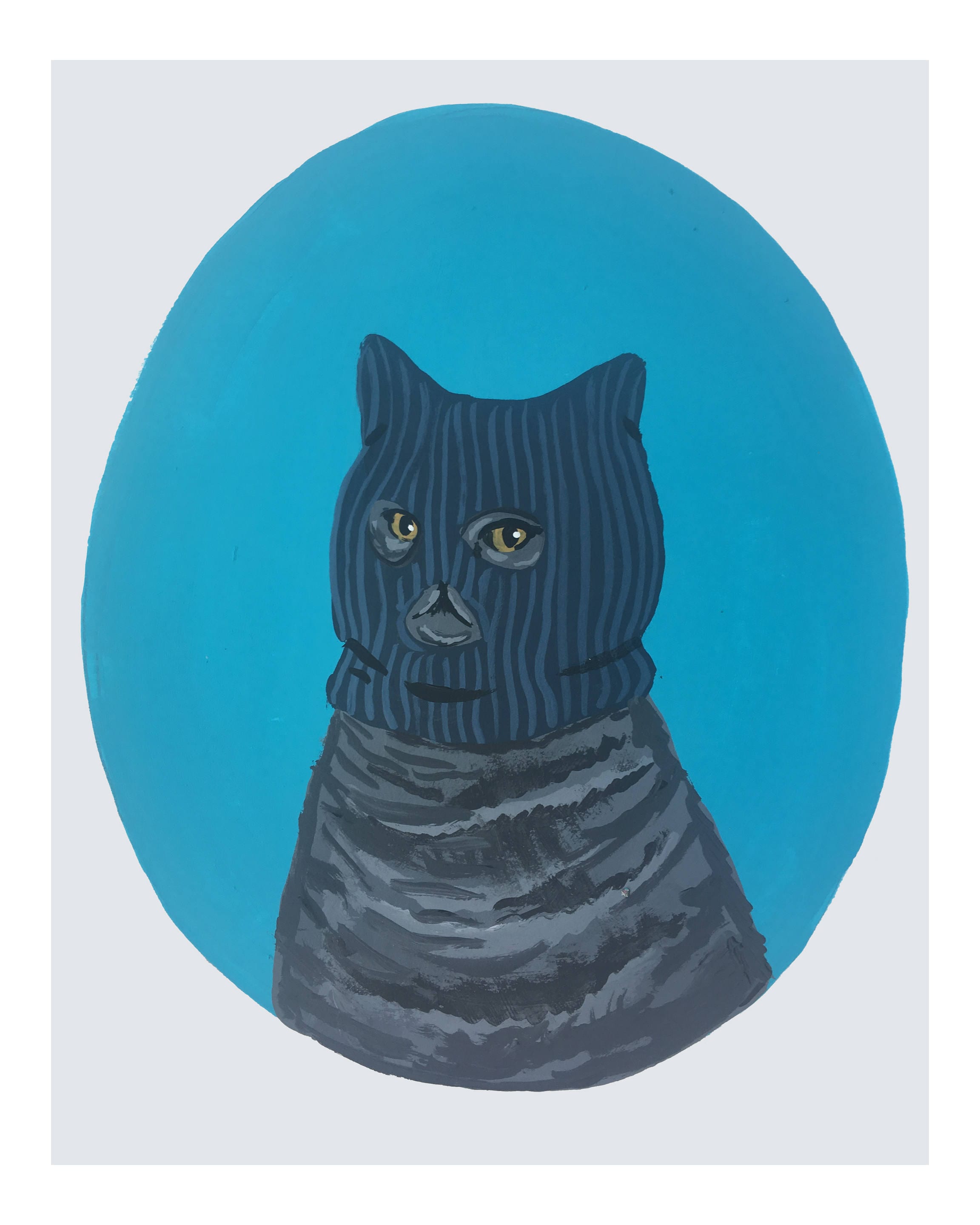 Portrait of A Serial Cuddler | Etsy