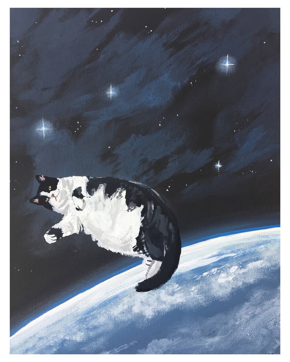 I Am Tired of Earth - Print - Etsy