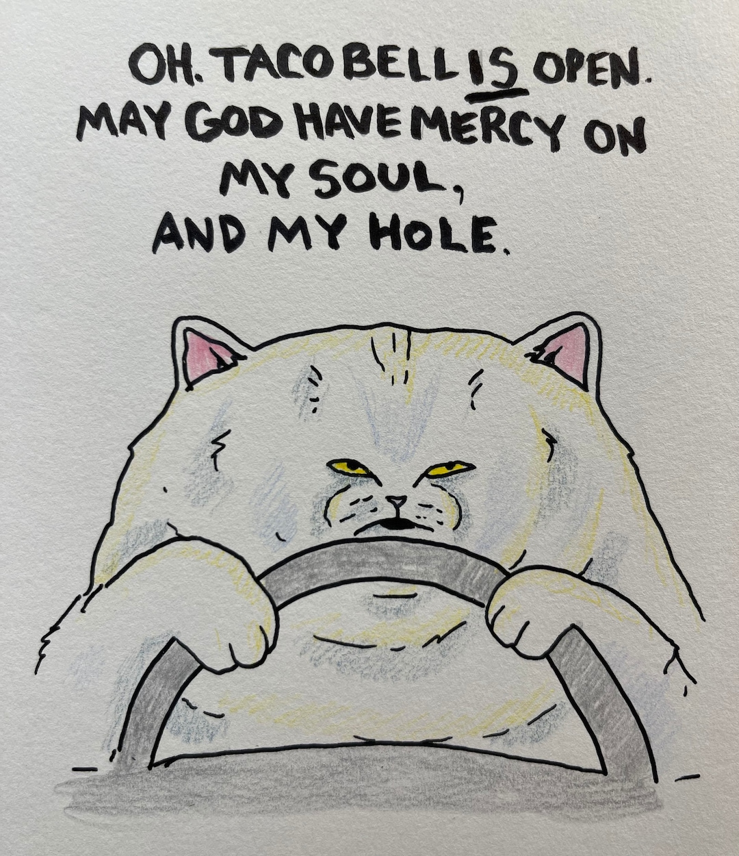 Mercy on My Hole - PRINT - Etsy