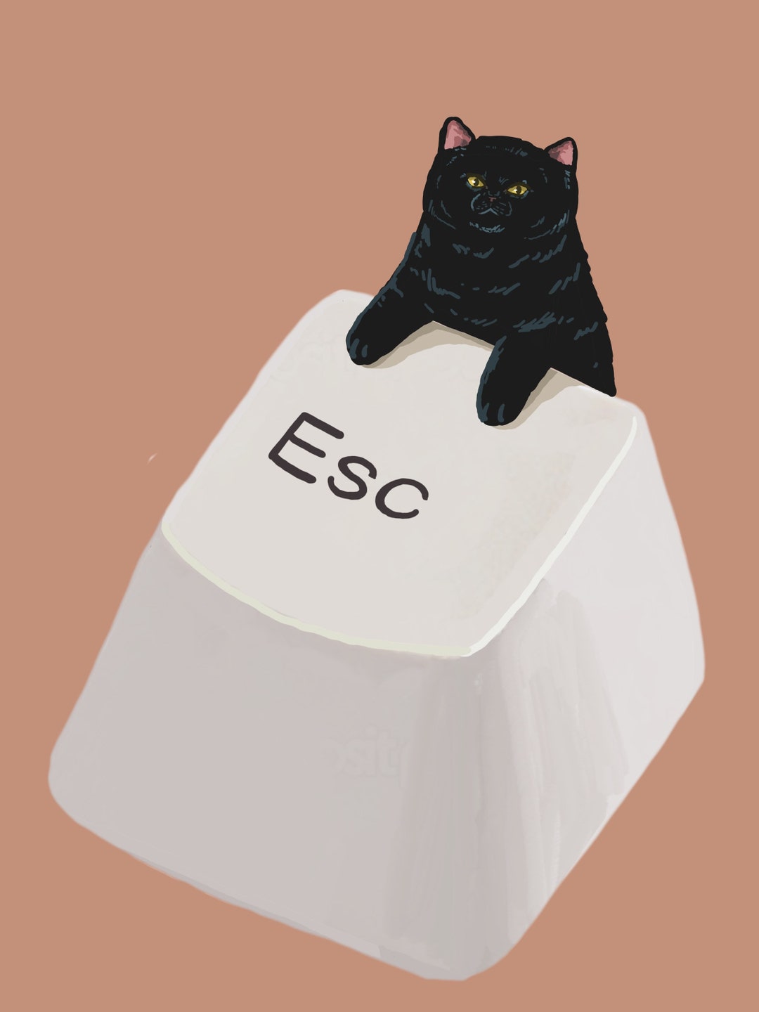 Escape, Push the Button! - Etsy