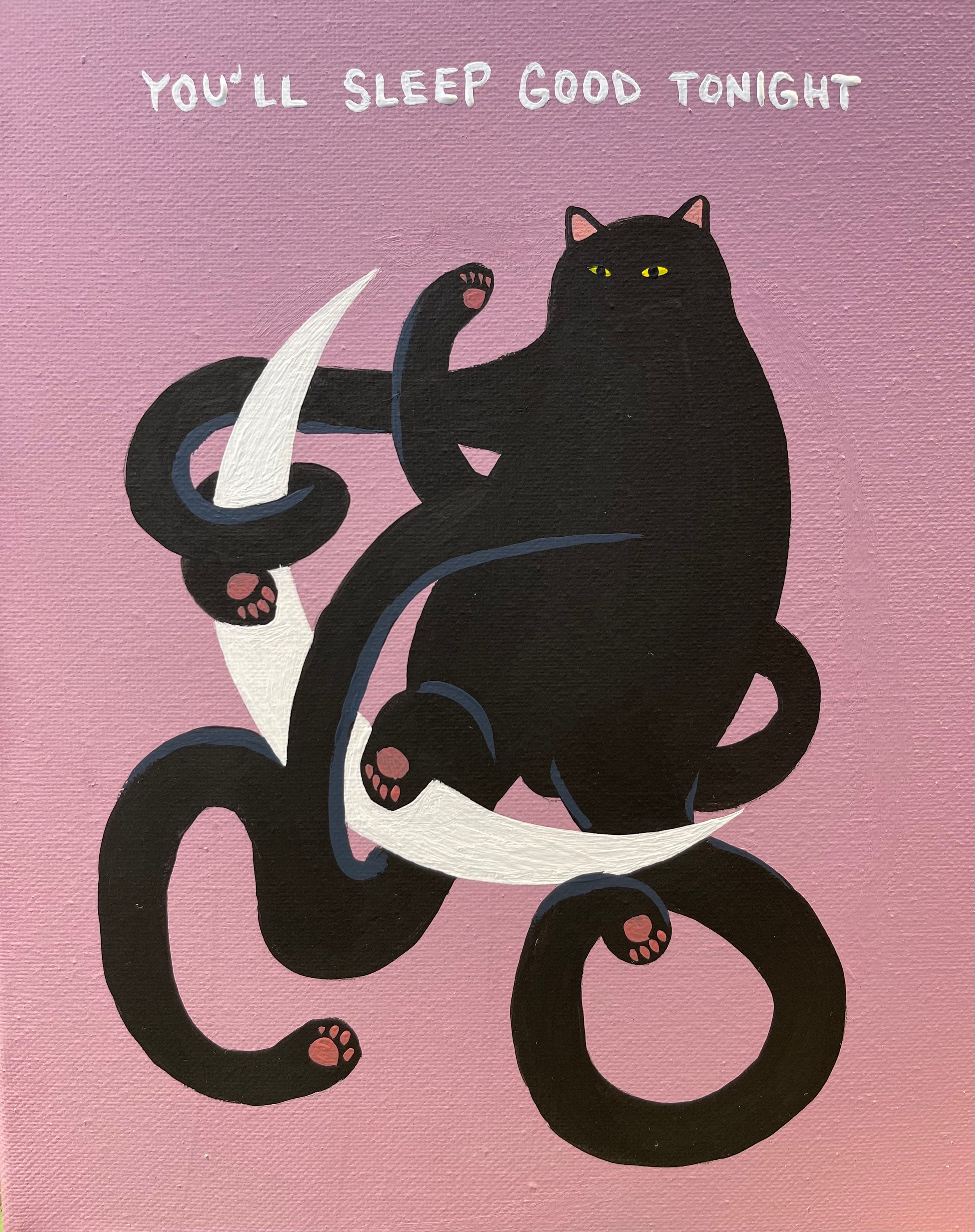 Sleeping Cat Drawing Tumblr