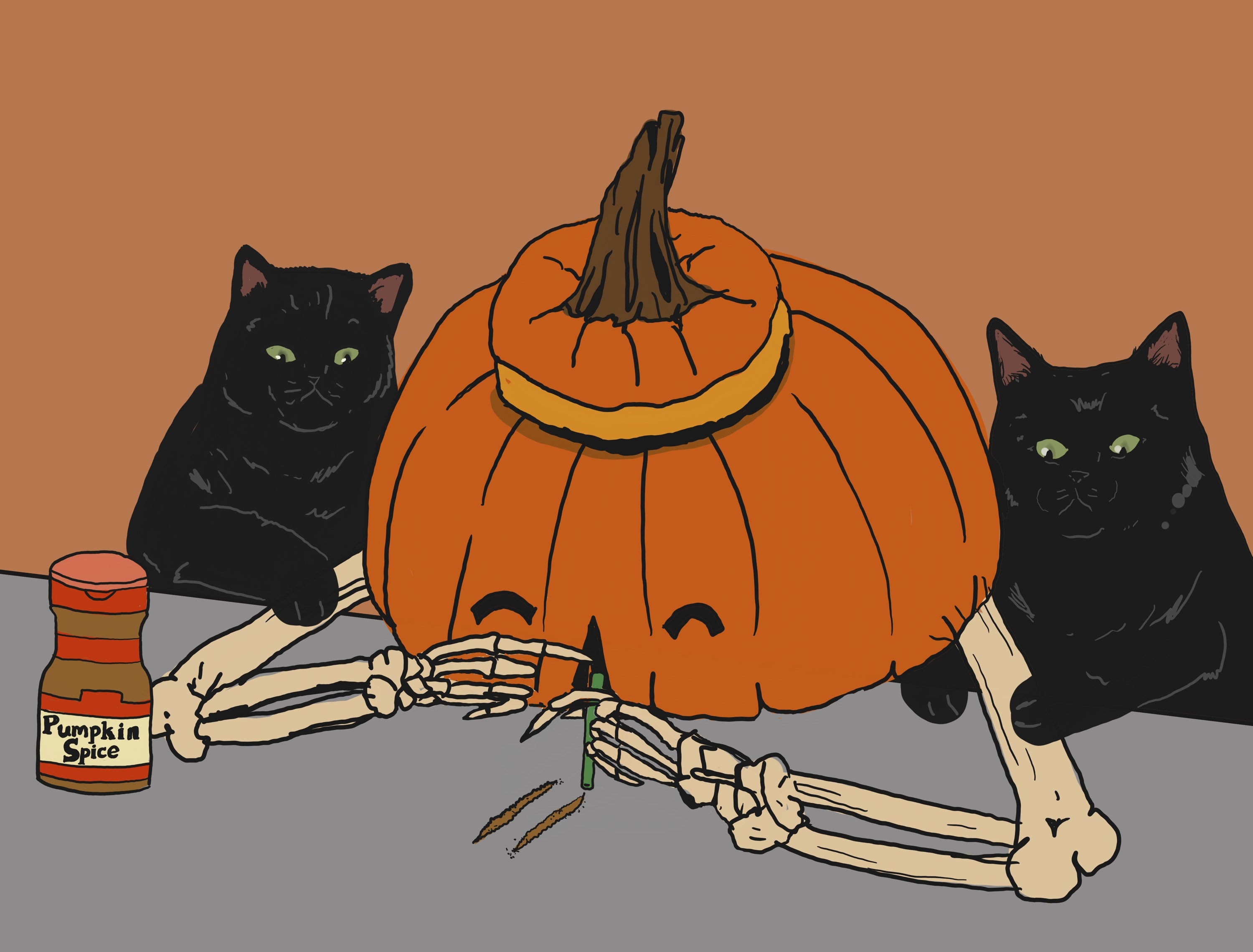 Spooktober! - PRINT - Etsy