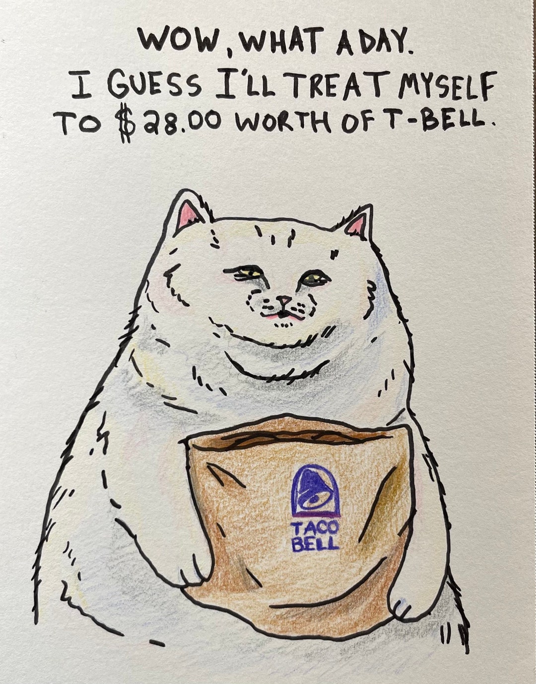 What a Day - PRINT - Etsy