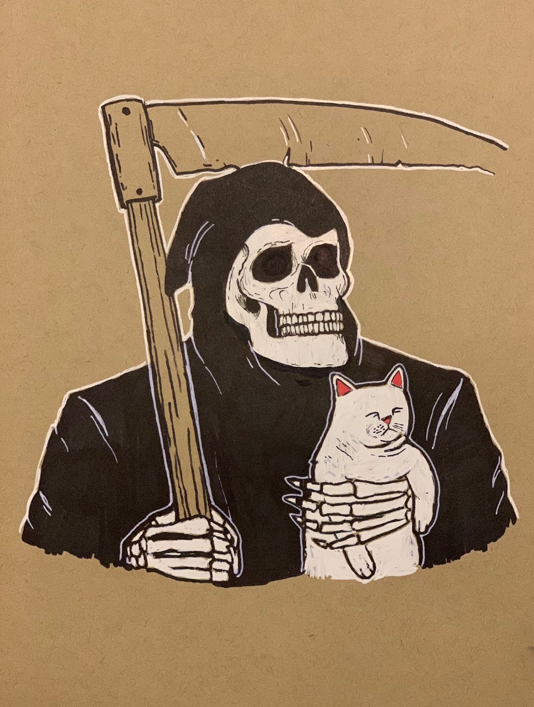 O, Death PRINT - Etsy