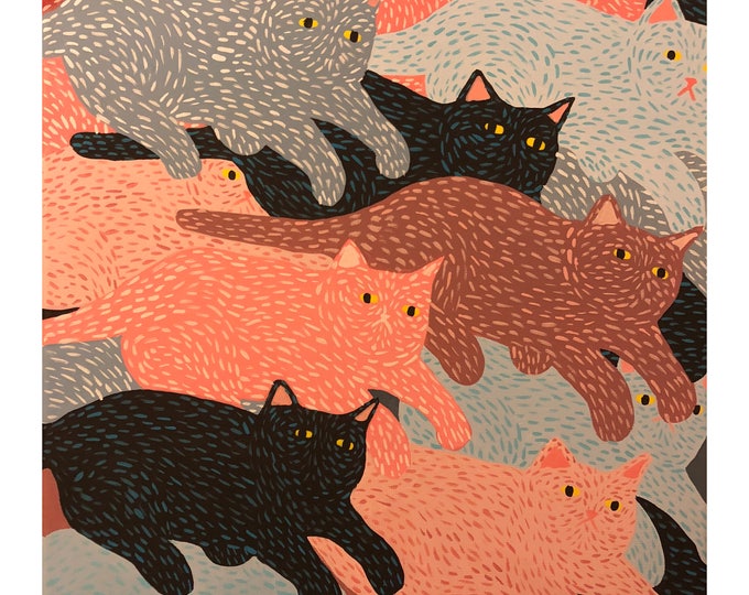 Stampede PRINT - Etsy