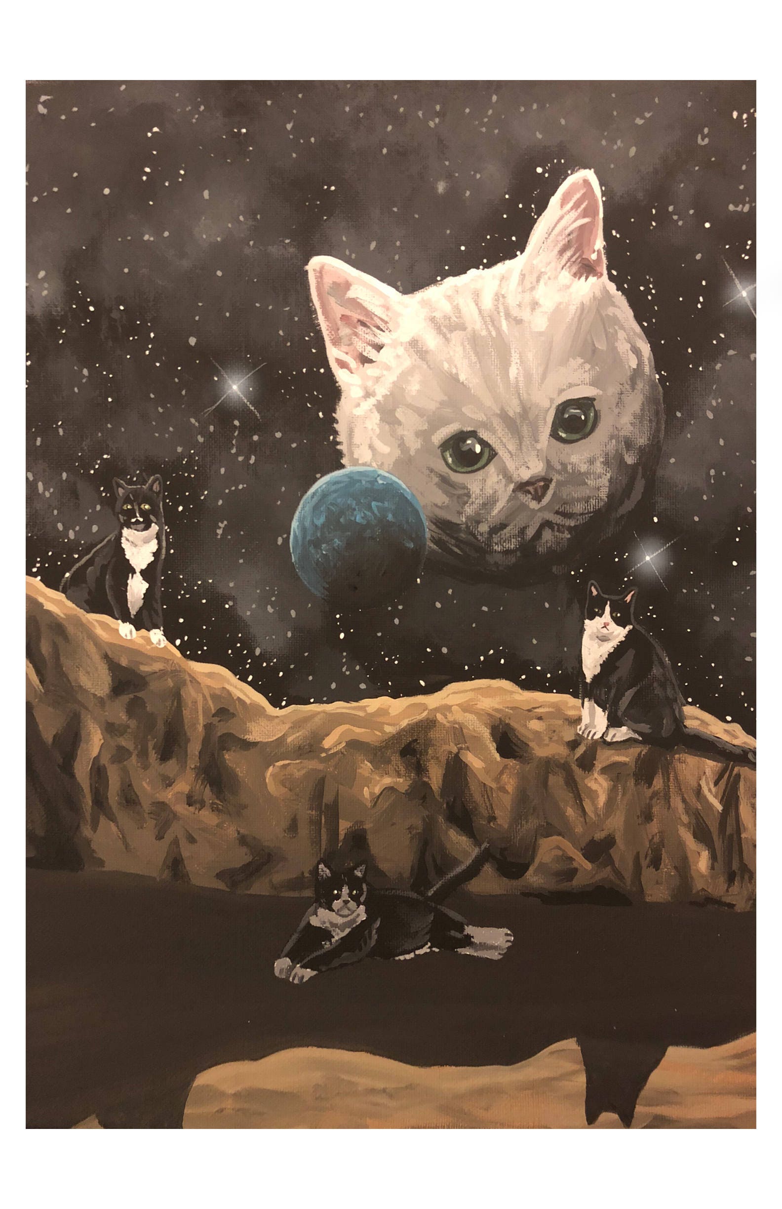 Tired of Earth #7 - PRINT - Etsy