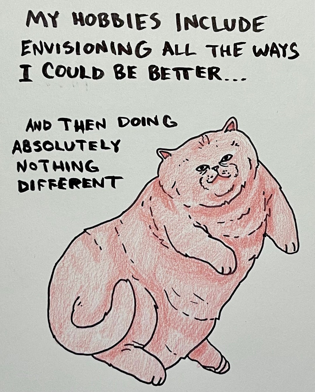 Nothing Different - PRINT - Etsy