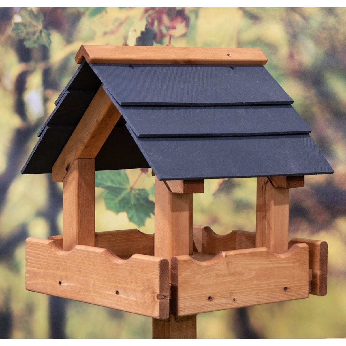 Baby Triple Slate Roof Bird Table - Etsy