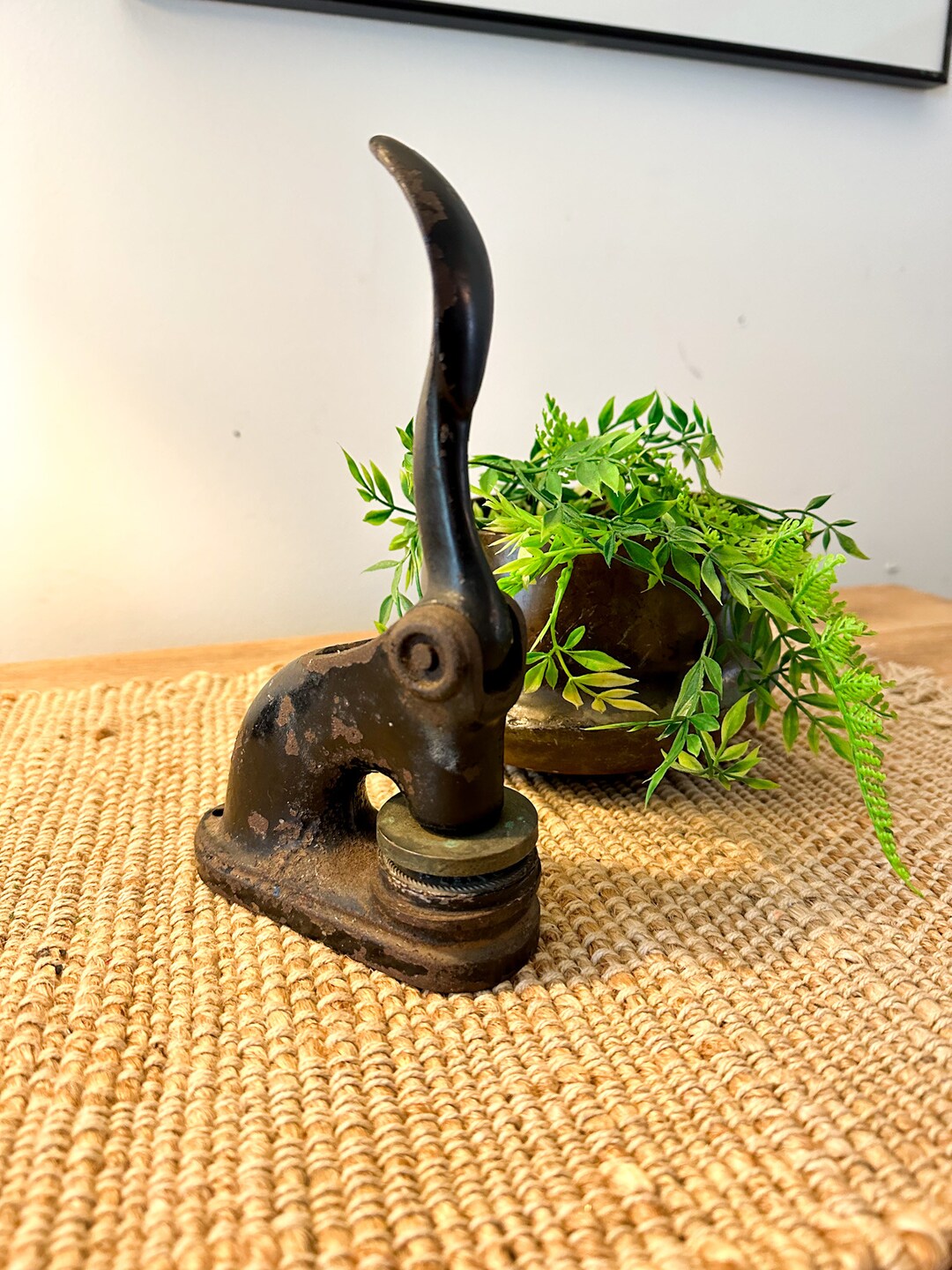 Vintage Embosser Cobbins & Owens 1951 Maryland, Cast Iron, Industrial ...