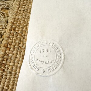 Vintage Embosser Cobbins & Owens 1951 Maryland, Cast Iron, Industrial ...