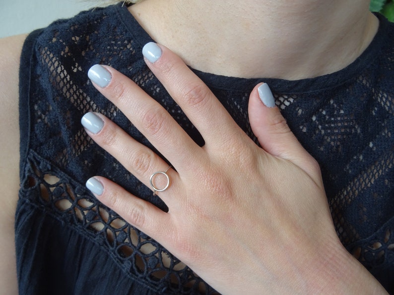 Karma Ring Handmade Ringboho Ring Sterling Silver | Etsy